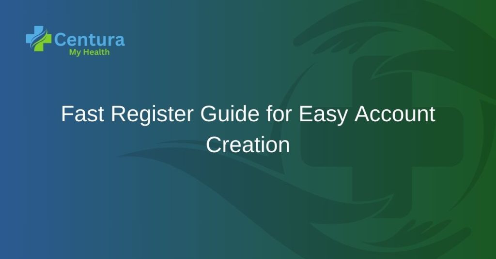 Accessing Account Across Devices - MyCenturaHealth