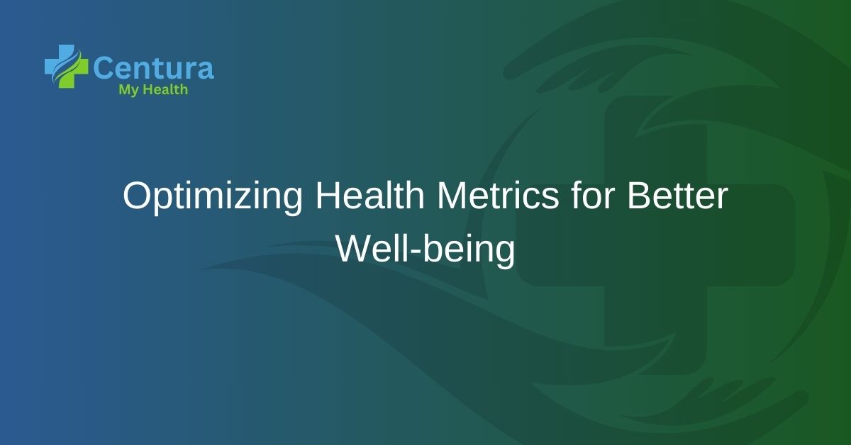 Optimizing Health Metrics for Better Well-being